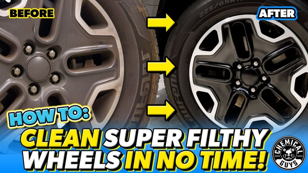 Ultimate Guide to Cleaning Filthy Wheels and Tires with Chemical Guys