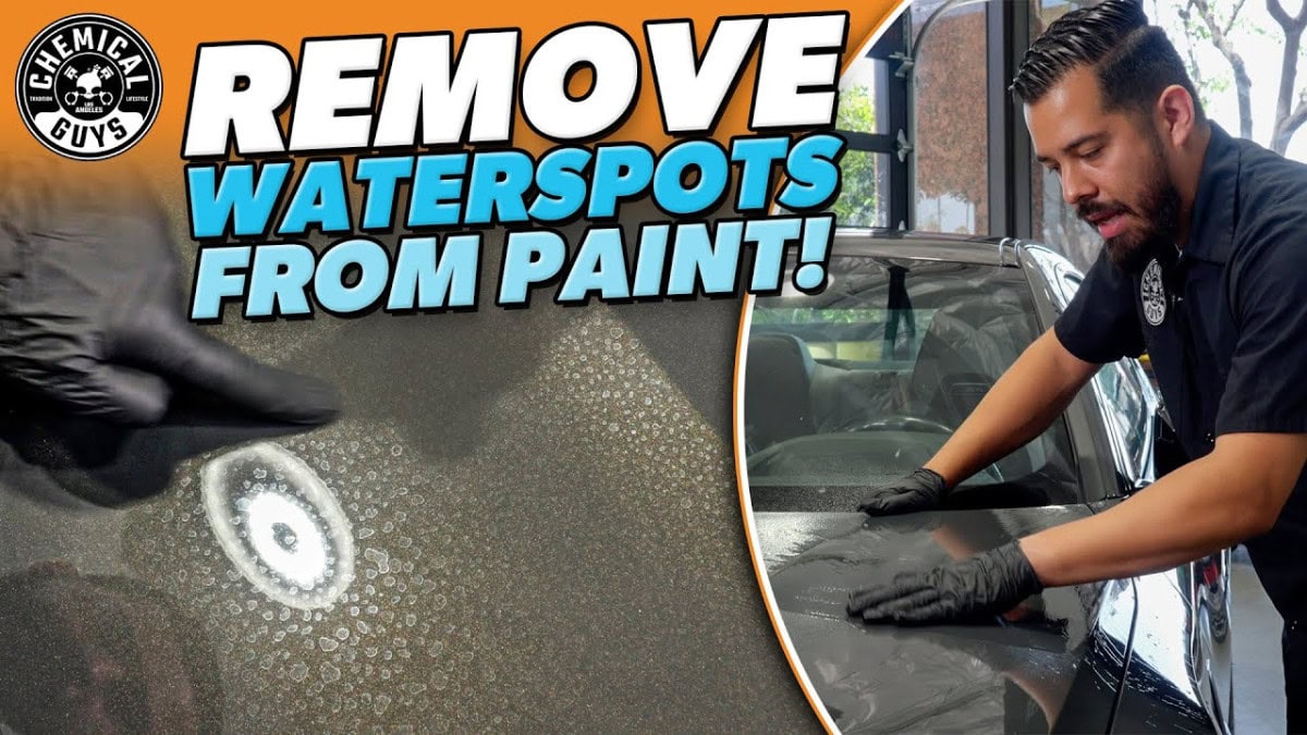 Effortless Water Spot Removal with Chemical Guys