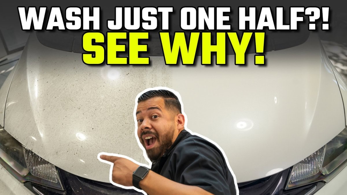 Chemical Guys 50/50 Car Wash: Incredible Half-Car Transformation ...