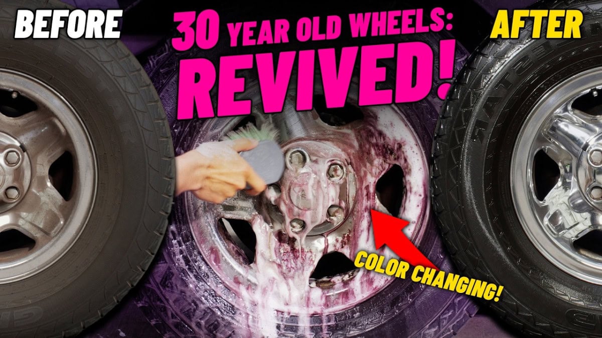 Restore Old Truck Wheels to Factory Fresh Shine