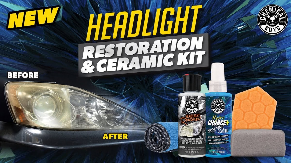 Restore Headlights Instantly – Crystal Clear Results with Chemical Guys ...